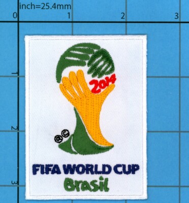 World cup soccer Brasil patch copa del mundo 2014 Iron on patch Brazil ...