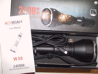 Acebeam W30 Flashlight Ultra Long Range Beam | eBay