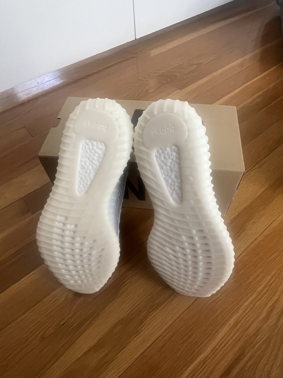 Yeezy 350 V2 Compact Slate White Size 12 Brand New Dead Stock