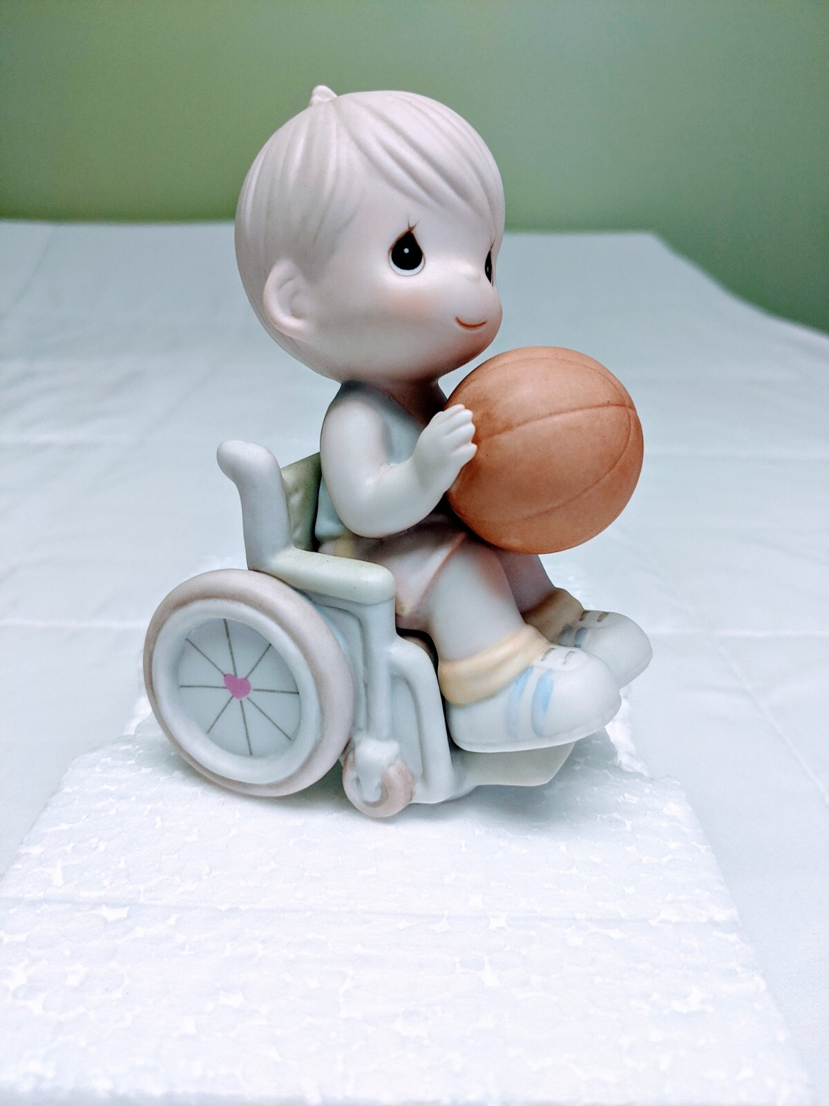 Precious Moments Figurine 192368 - Give Ability A Chance - Easter Seals ...