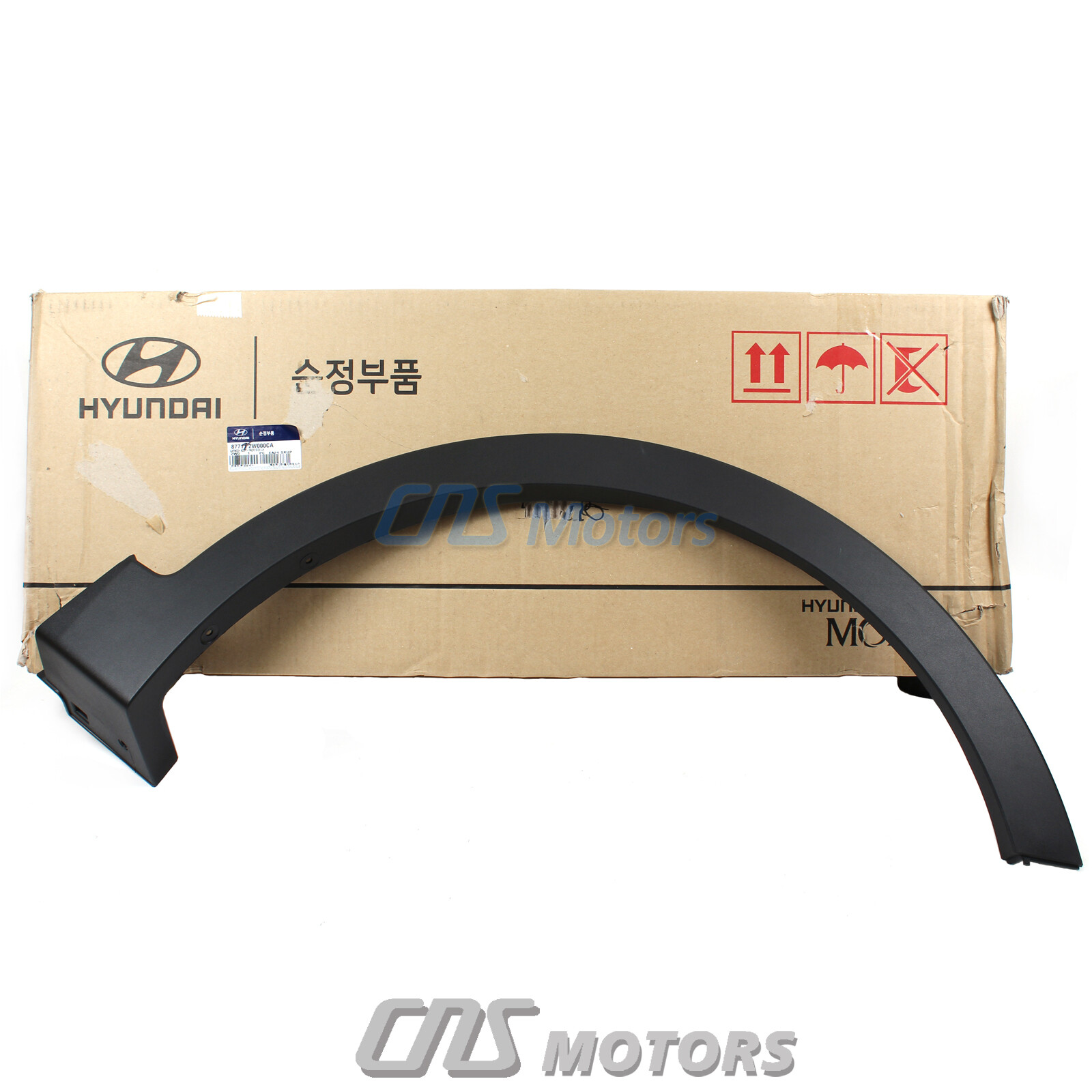 GENUINE FRONT FENDER MOLDING RIGHT SIDE FOR 13-19 HYUNDAI SANTA FE ...