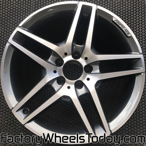 2014-2017 MERCEDES BENZ S550 19x9.5 Factory OEM Rear Rim 85350 ...
