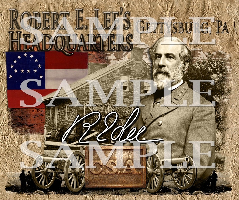Robert E. Lee Headquarters Gettysburg, Pa American Civil War themed ...