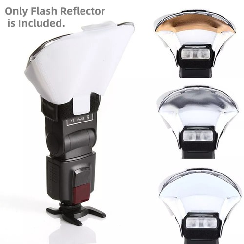 Camera Flash Diffuser Light Bounce With 3 Color Reflector Board For ...