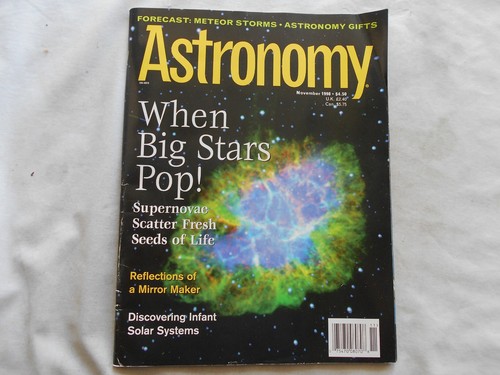 ASTRONOMY Magazine-NOVEMBER,1998 | eBay
