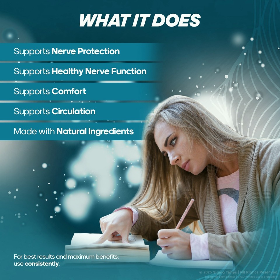 Nervalis Capsules - Premium Nerve Health Support Formula - 5 Pack | eBay