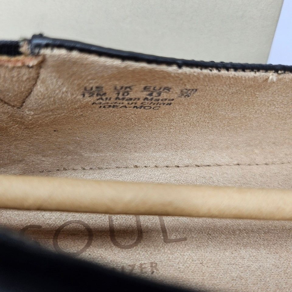 Soul Naturalizer Idea Moc Black Loafers Women's Size 12 New in Box | eBay