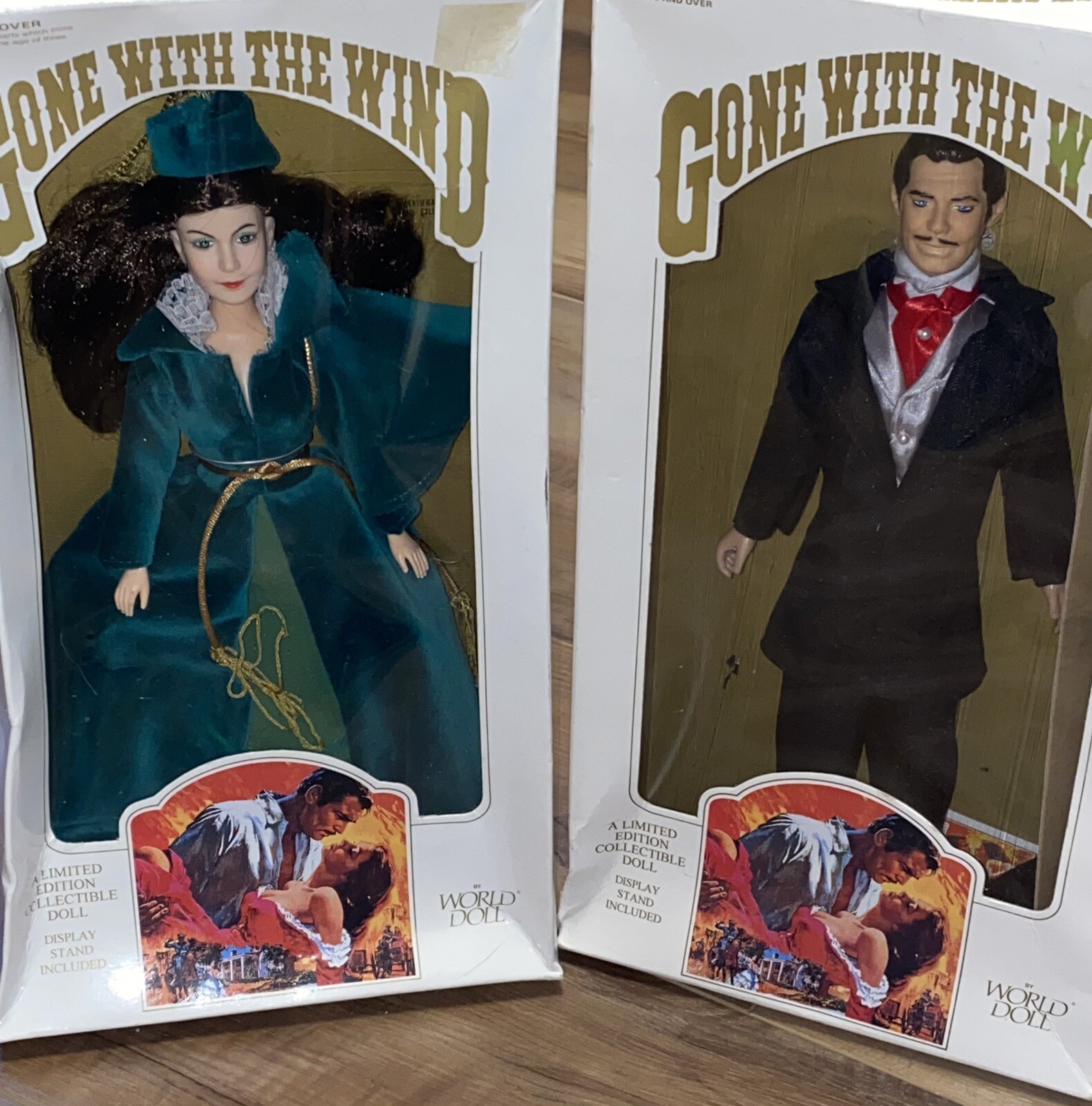 World Doll Gone With the Wind SCARLETT RHETT LOT OF 2 1989 Vintage ...