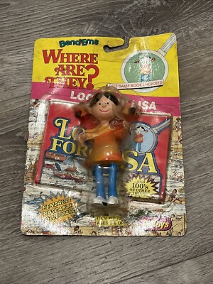 Vintage 3” Figure Bend Ems Bendable Just Toys Look For Lisa | eBay