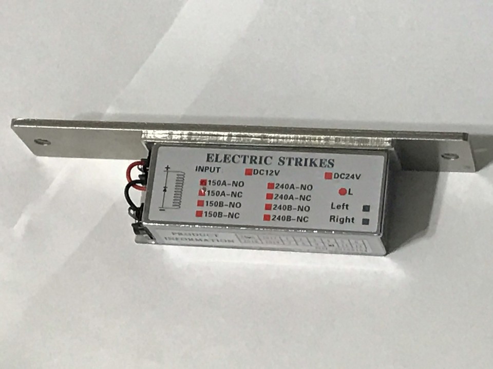 12V DC Stainless Steel Electric Strike Lock Door Access Control System ...