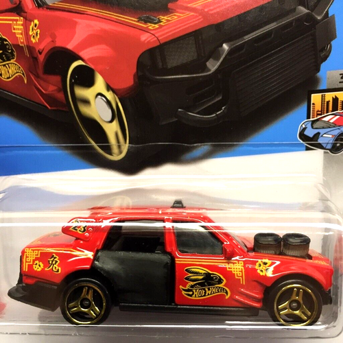 NEW Hot Wheels Time Attaxi Red Taxi 2023 No 76 HKG89 Long Card Genuine ...
