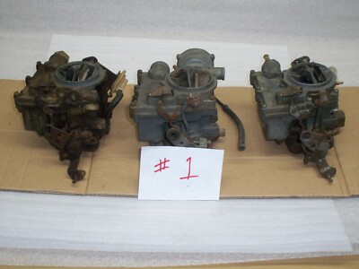 3 Chevy Rochester Carburetor Carb Rat Rod 327 348 tri power 3x2 3 deuce ...