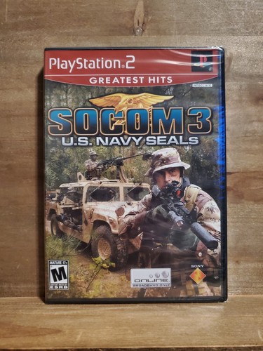 SOCOM 3: U.S. Navy SEALs (Sony PlayStation 2, PS2, Greatest Hits) OEM ...