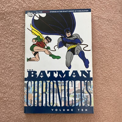 DC Comics THE BATMAN CHRONICLES Volume Nine vol. 9 Golden Age TPB | eBay
