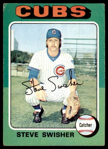 1975 TOPPS STEVE SWISHER CHICAGO CUBS #63 (T101) | eBay