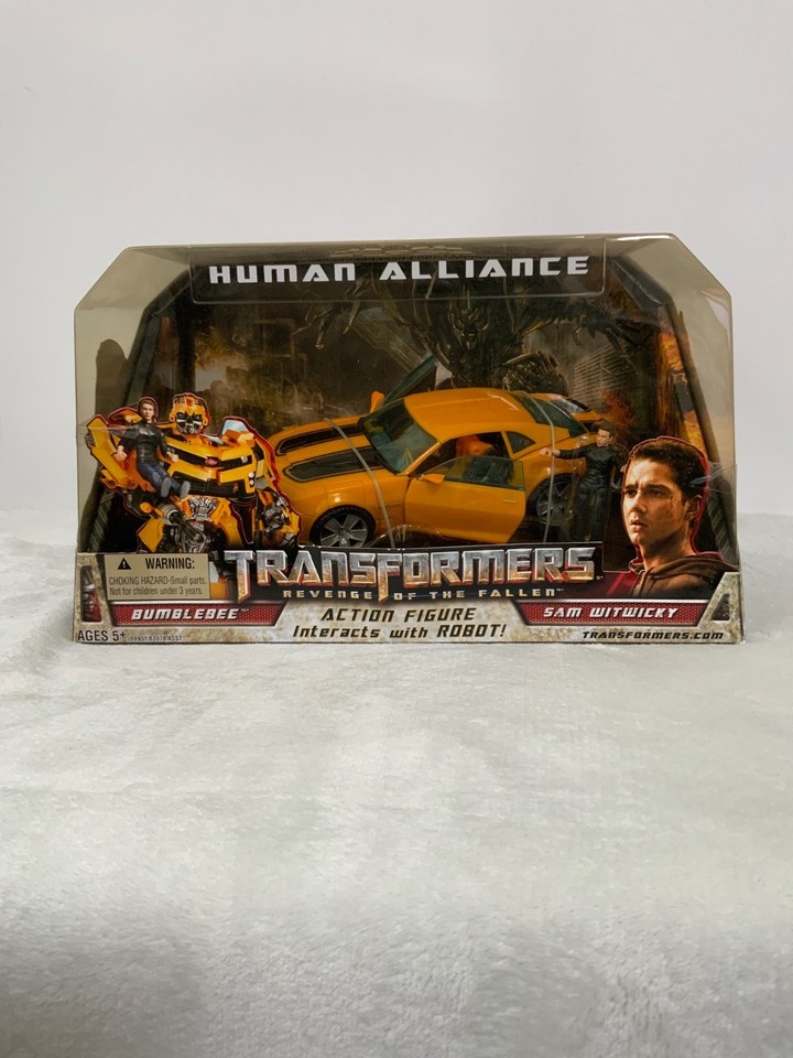 Transformers Bumblebee & Sam Witwicky Human Alliance Robot Action ...