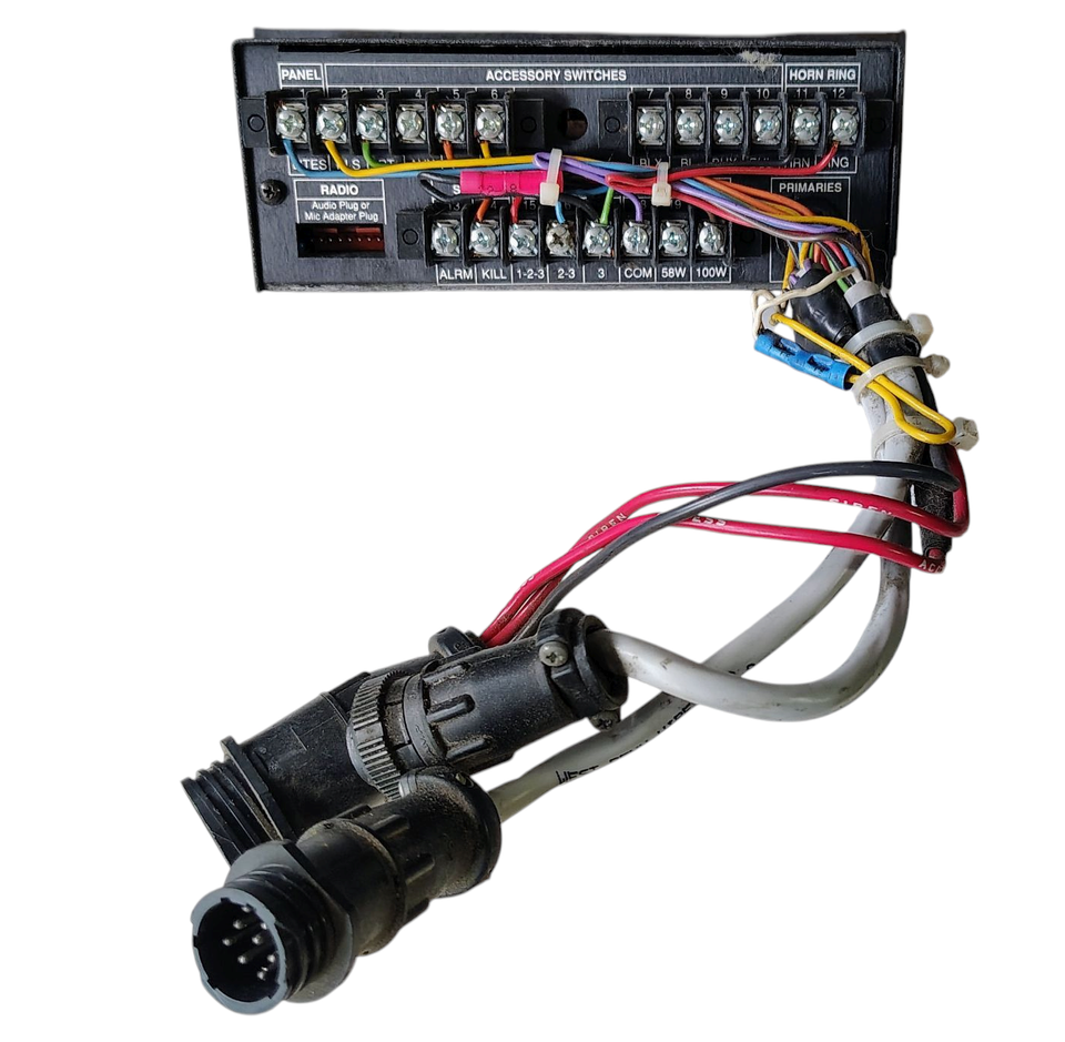 UNITROL TOUCHMASTER TM4 FEDERAL SIGNAL Cables & EB25 TM4 Bracket See ...