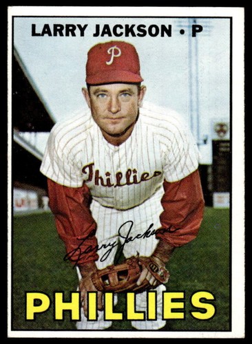 1967 TOPPS LARRY JACKSON 229 VG-EX BASEBALL PHILADELPHIA PHILLIES | eBay