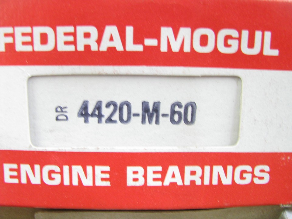 Federal Mogul 4420-M-60 Engine Main Bearings .060" 1966-1978 Ford FE ...