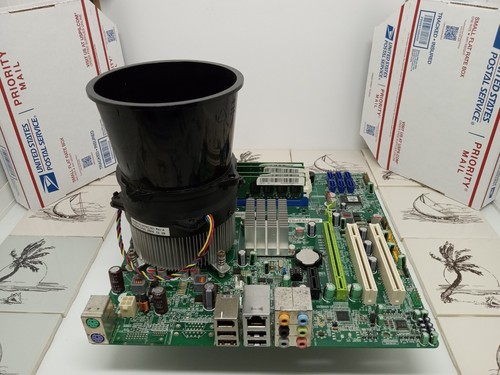 Foxconn Motherboard E253117 ML 94V-0 With I/O Shield Core 2 Duo Quad 2 ...