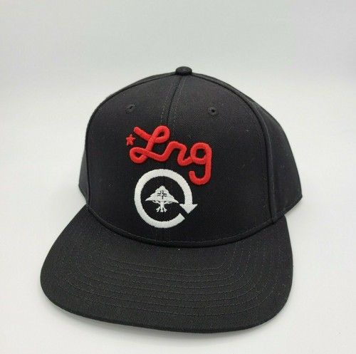 Lifted Research Group Hat Black Red White LRG Star Tree Snapback ...