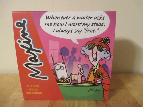 Hallmark - MAXINE 2025, Page-A-Day, Daily Desk Calendar - Cranky Humor ...