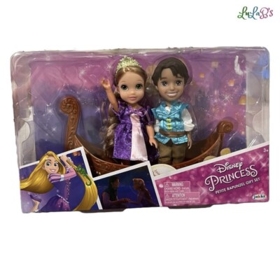 Disney Tangled Princess Petite Rapunzel Gift Set Flynn Rider Gondola ...