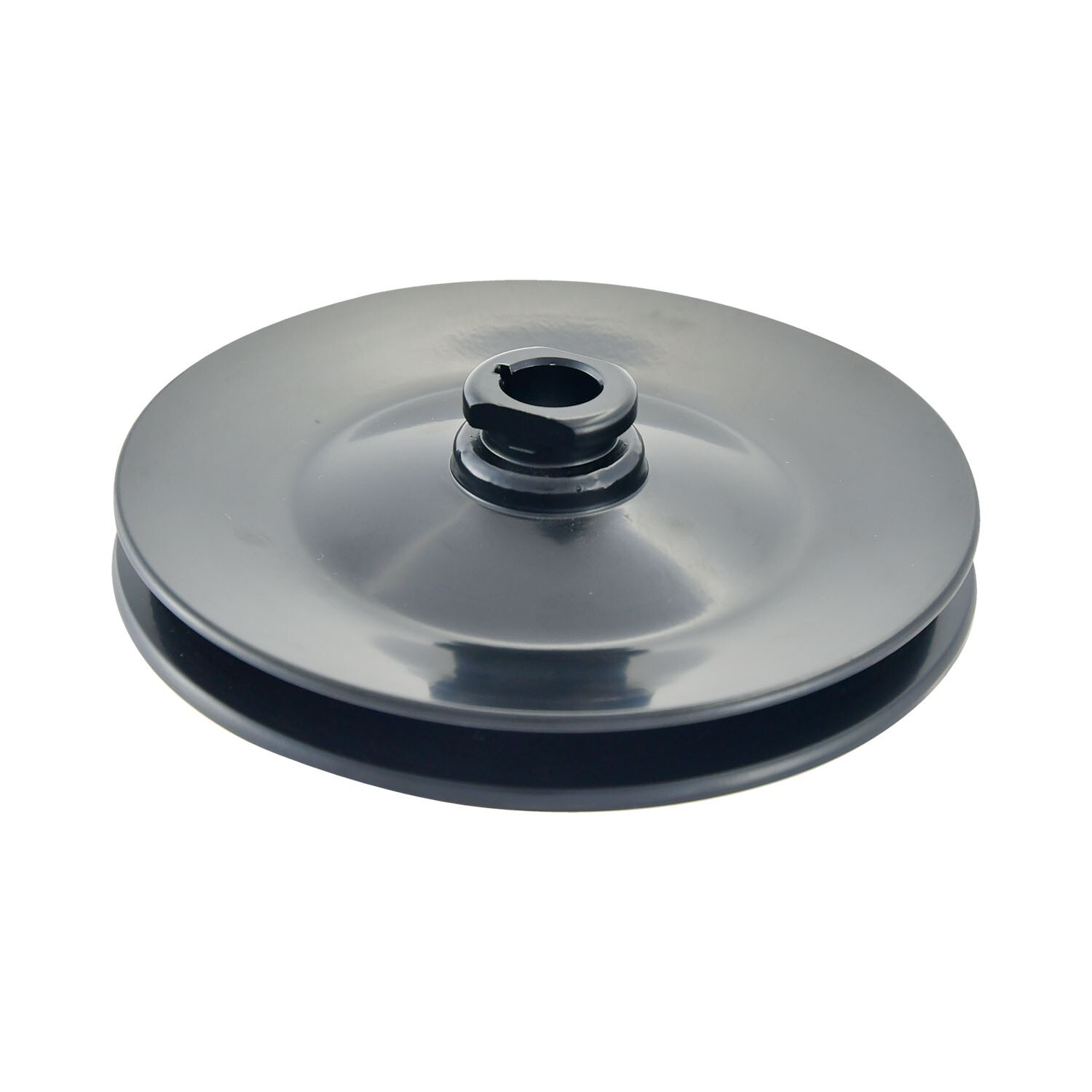 SB Chevy Long Water Pump Steel Pulley Kit SBC 1 Grove Upper 2 Grove ...