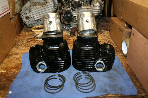 Indian Chief Front and Rear Cylinders Set Pistons rings Standard ...