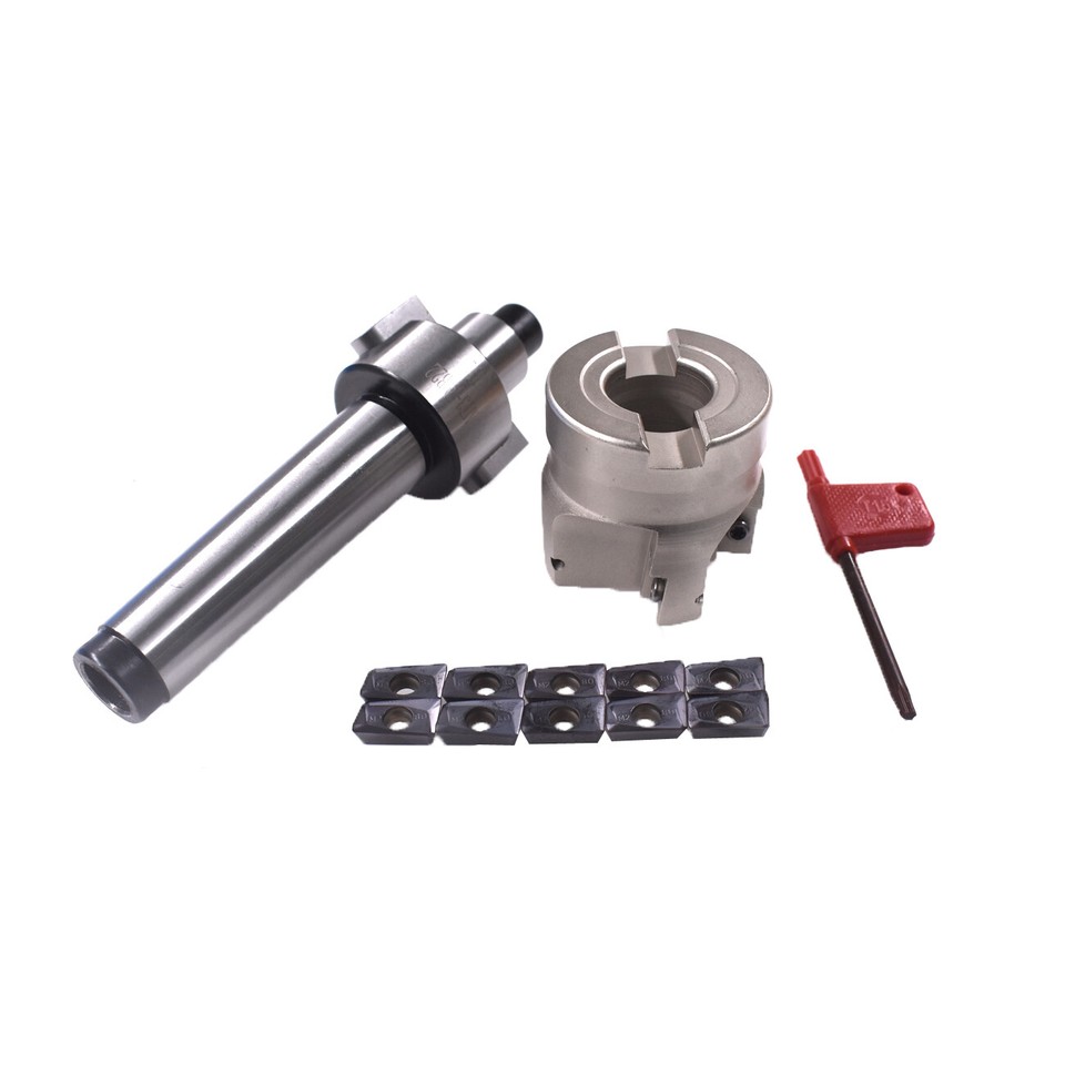 MT3-FMB22 M12 Arbor 400R 50MM Face End Mill Shell Cutter 10Pcs APMT1604 ...