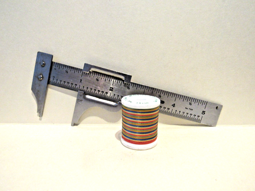 Rod Winding Thread - Gudebrods Nylon - 50Yds - Varigated - Sz "D ...