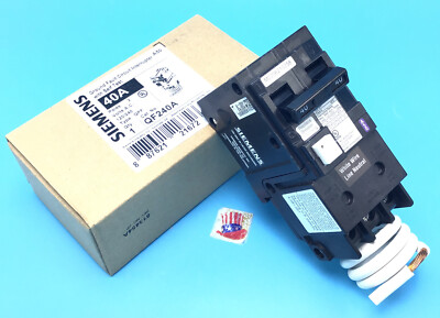 New Circuit Breaker Siemens QF240 QF240A 40 Amp 2 Pole 120/240V Self ...