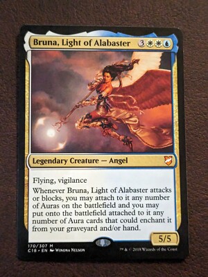 BRUNA, LIGHT OF ALABASTER - Magic The Gathering MTG Collectible Card ...