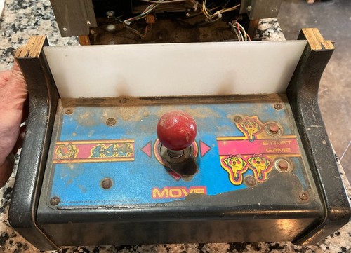 Midway Ms. Pac-Man Cocktail Table Control Panel Set with New Overlays ...
