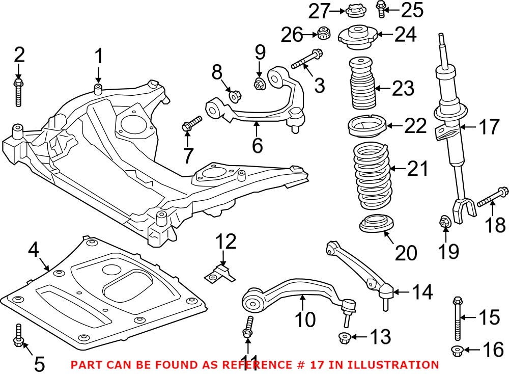 BMW F10 5 Series OEM Right Front Strut Spring Electronic Damping EDC ...