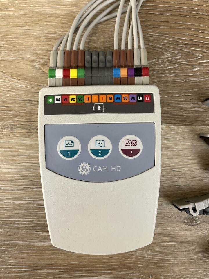 GE CAM HD 14 900995-003 GE MEDICAL EKG Acquisition Module MAC 5000 5500 ...