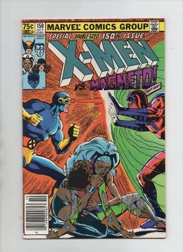 Uncanny X-Men #150 - Double Sized Issue! - X-Men vs Magneto - (Grade 9. ...