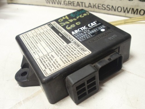 2004 Arctic Cat F6 3006-676 Round ECU Snowmobile Computer Sabercat 600 ...