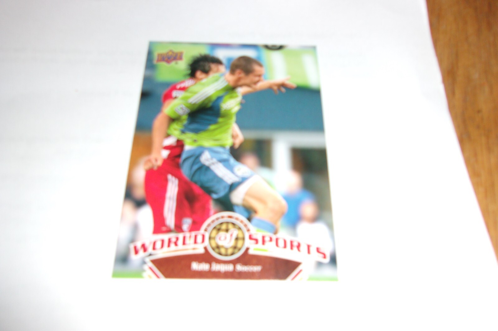 NATE JAQUA 2010 UPPER DECK WORLD OF SPORTS TRADING CARD | eBay