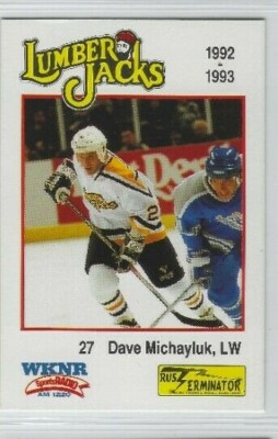 1992-93 Cleveland Lumberjacks (IHL) Dave Michayluk | eBay