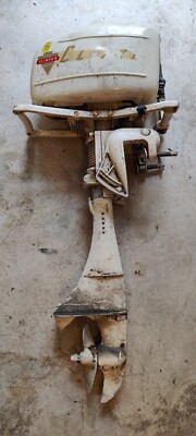 Clinton J9 1000 5hp Outboard Boat Motor Parting Out