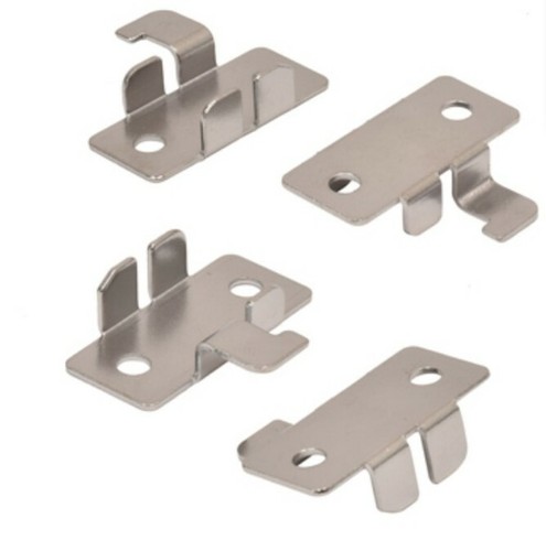 100 Pcs Center Shelf Rest Clip Brackets to Hang Glass Wood Or Metal ...