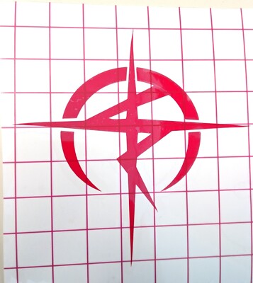 Mafty Sticker Die Cut Decal Self Adhesive Vinyl Gundam Hathaway Red Qty ...