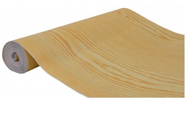 Light Pine Effect Fablon Type Sticky Back Vinyl 450mm X 1.5 MT for sale ...