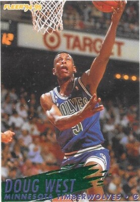 Carte Fleer - 1994/95 - Doug West - N°141 | eBay