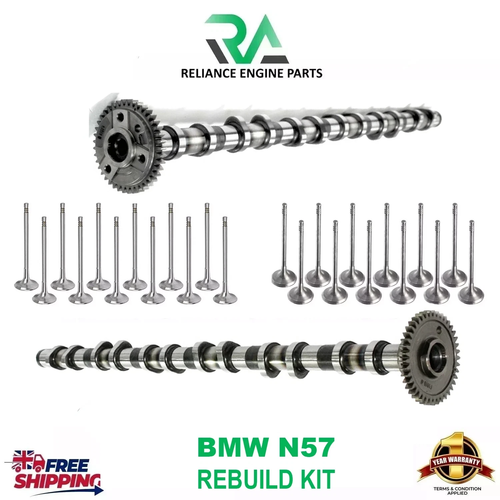 BMW N57D30 3.0L X3 X5 a B C N57 Ingresso Scarico Camme Con Kit ...