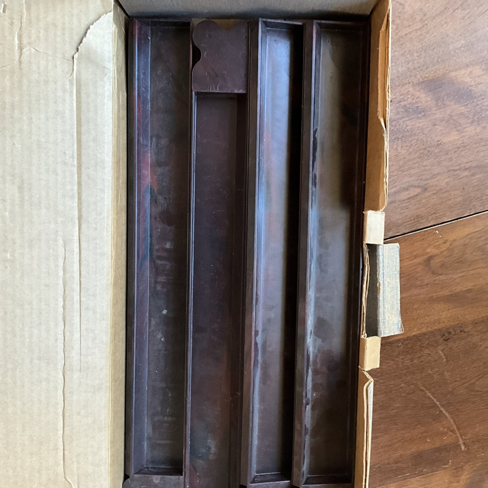 Vintage MAH JONGG Cardinal Game Wood 152 Tiles Plastic Racks - BAD BOX ...