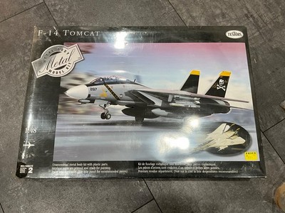 Testors Metal F 14 Tomcat Fighter Jet Plane 1:48 Diecast Metal Model ...