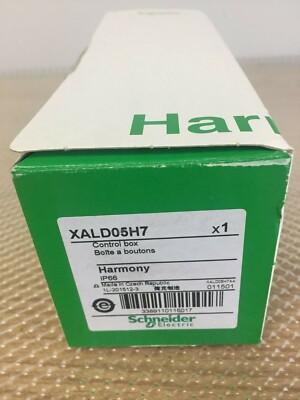 SCHNEIDER ELECTRIC XALD05H7 5 PUSH BUTTON ENCLOSURE 22MM | eBay