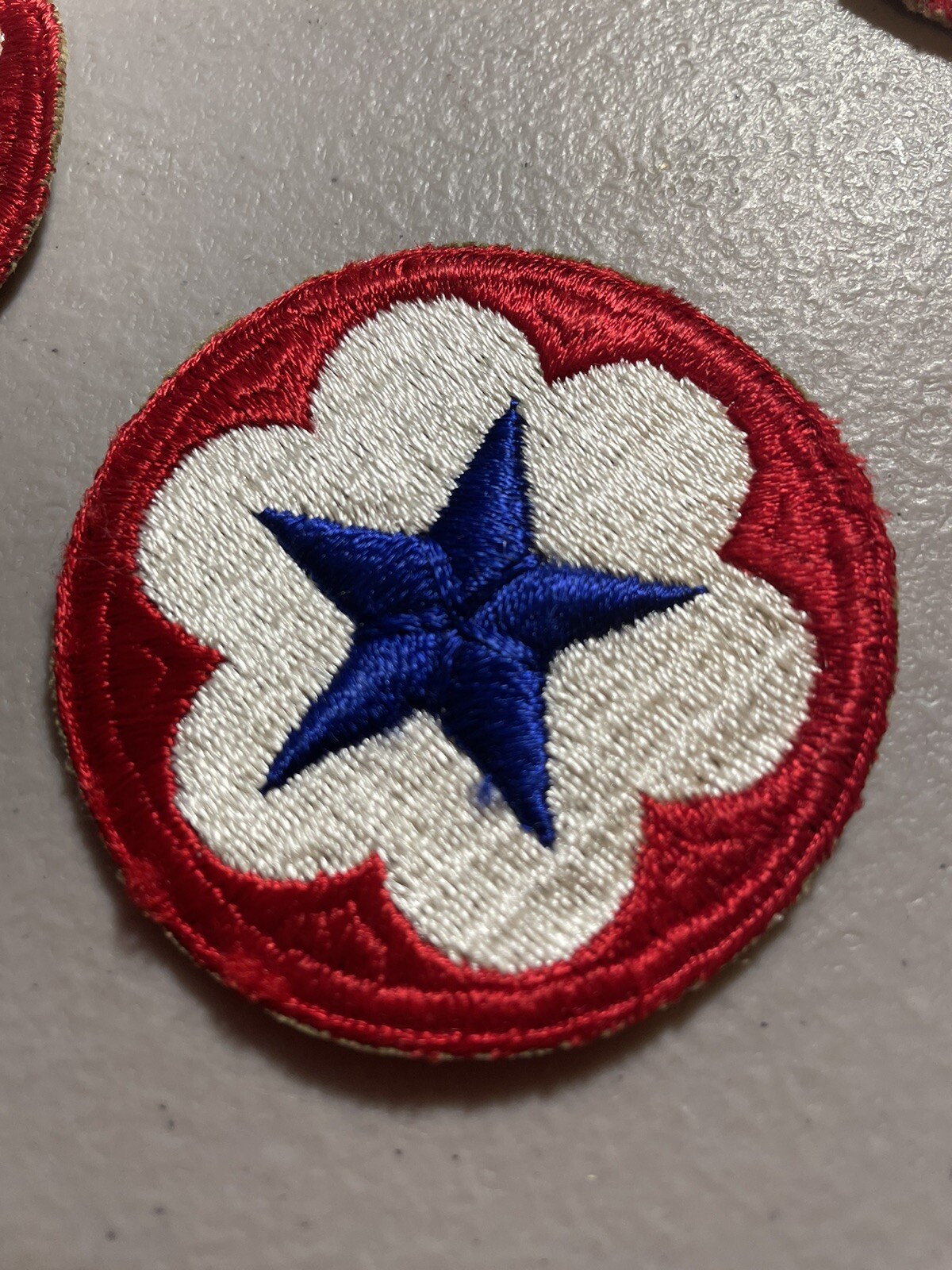 Vintage Original WWII US Army Service Forces (ASF) Shoulder Patch Field ...